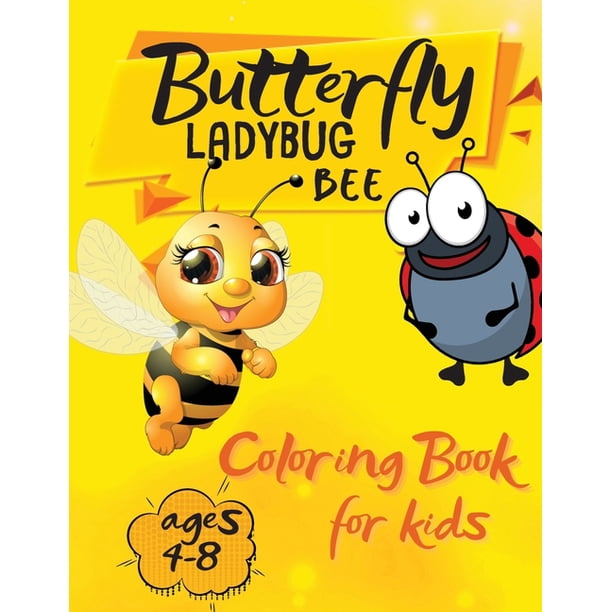 Coloring Pictures Of Butterflies And Ladybugs