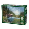 Cobble Hill Bull Moose By Artist Robert Bateman 500 Piece Jigsaw Puzzle ...