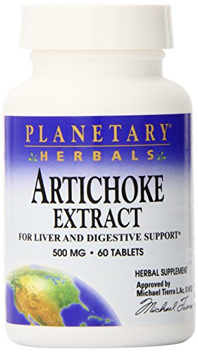 Planetary Herbals Artichoke Extract Tablets, 500 mg, 60 Count - Walmart.com