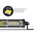 10 Inch 78W Slim Single Row LED Light Bar, 26 COB Chips Combo Beam Off ...