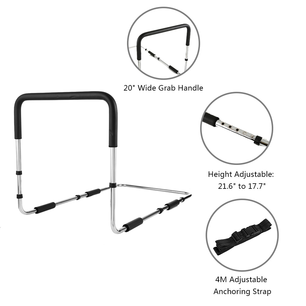 Buy Carevas Height Adjustable Hand Bed Rail for Elderly Senior with ...