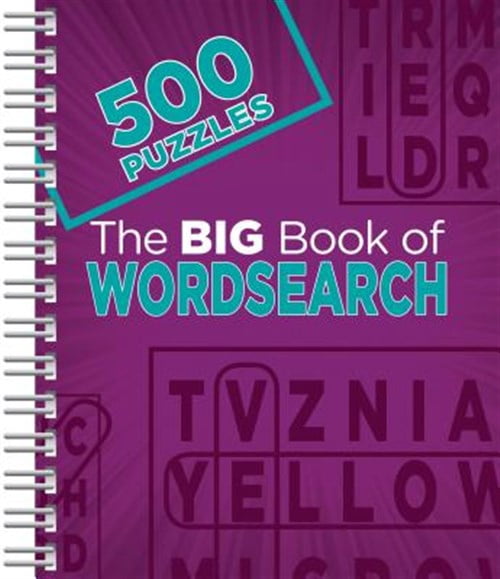 Pre-Owned Brain Busters The Big Book of Word Search, (Spiral-Bound ...