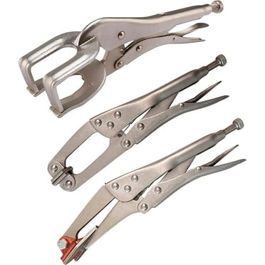 OEMTOOLS 23987 Locking Pliers Set, 7 Piece Locking Welding Pliers Set ...