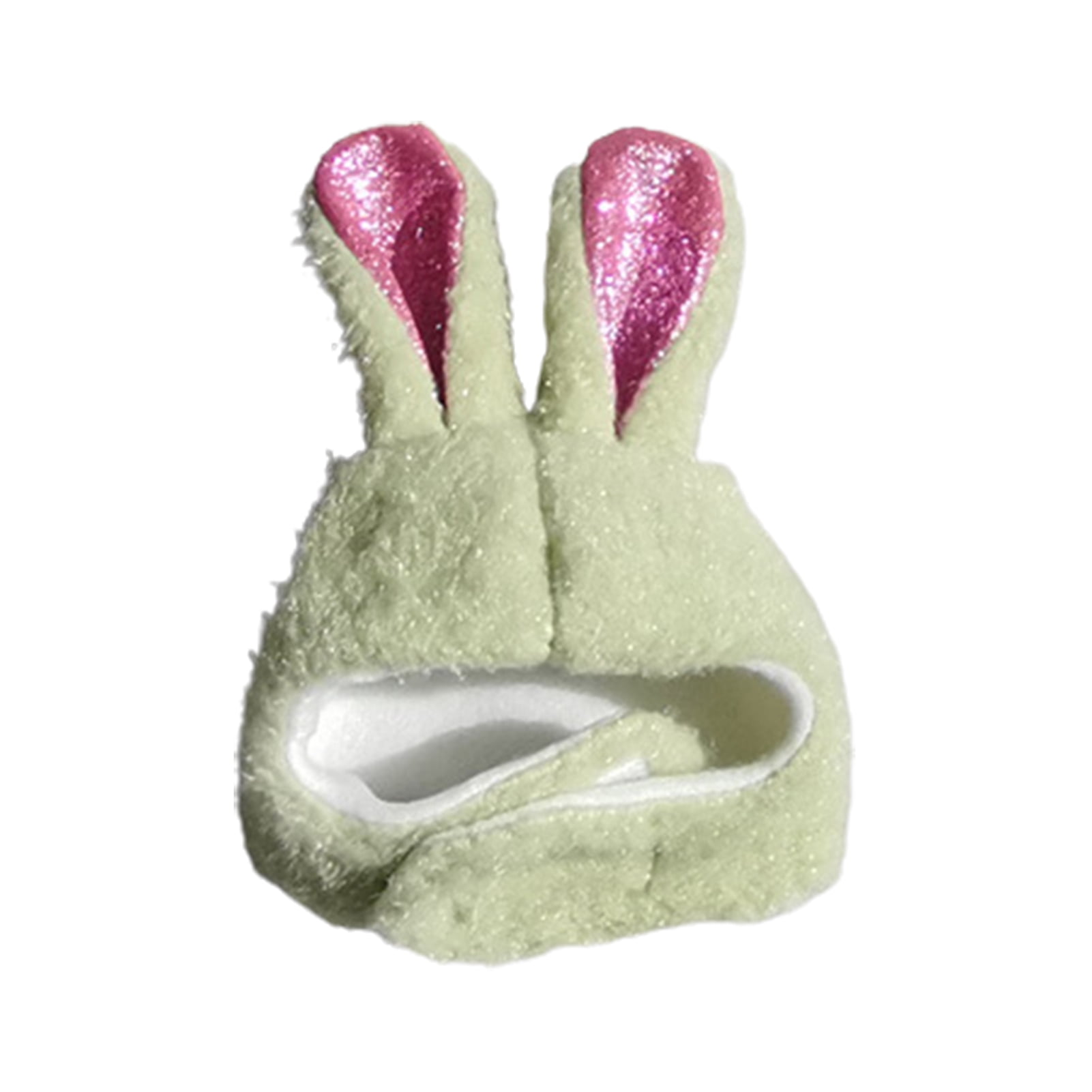 Cartoon Cat Hat with Sparkling Bunny Ears - Extra Soft Washable ...