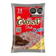 Chocolate con leche Carlos v original 18 g | Walmart en línea