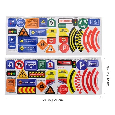 Wilton Road Signs Stickers, 35 Piece - Walmart.com