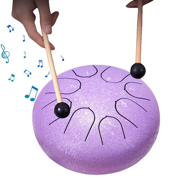 Tambor Etéreo 6 Pulgadas Y 8 Tonos Tambor Color Tambor Lengua Acero ...