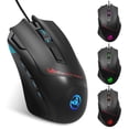 S600 9D Macro Programming Game Video Mouse RGB Luminous 7200dpi Gaming ...
