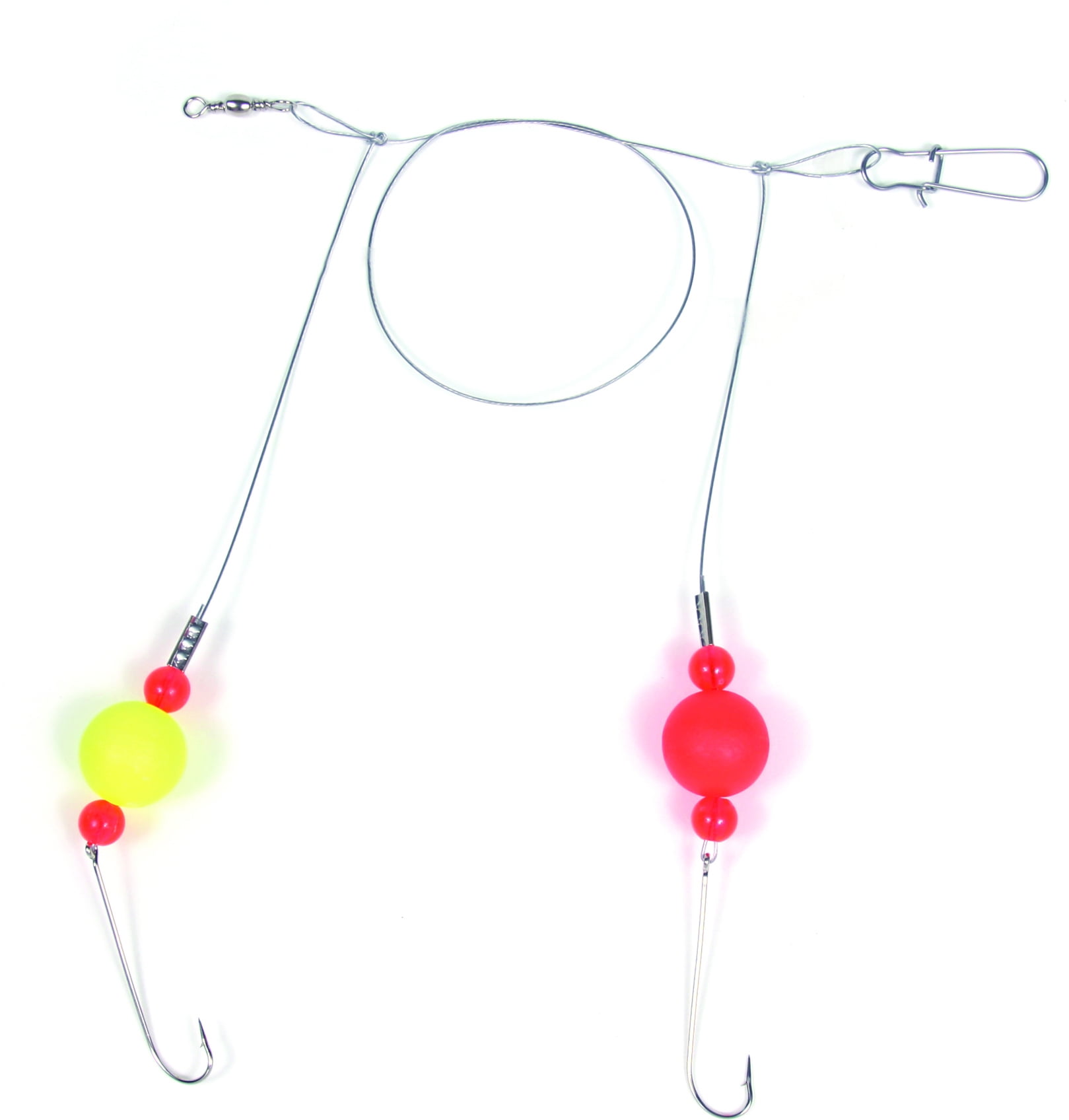 Sea Striker Fireball Bluefish Double Drop Fishing Rig, 3/4" Red ...
