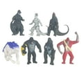 x Kong Ghidorah Mechagodzilla Mothra Rodan Skar King Shimo Figures Set ...