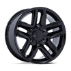 Performance Replicas Cast Aluminum Wheel PR213 22x9 6x5.5 CHROME 28mm ...