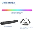 Genaray 4' RGB Tube Light LED Full Color Portable Video Light w App ...