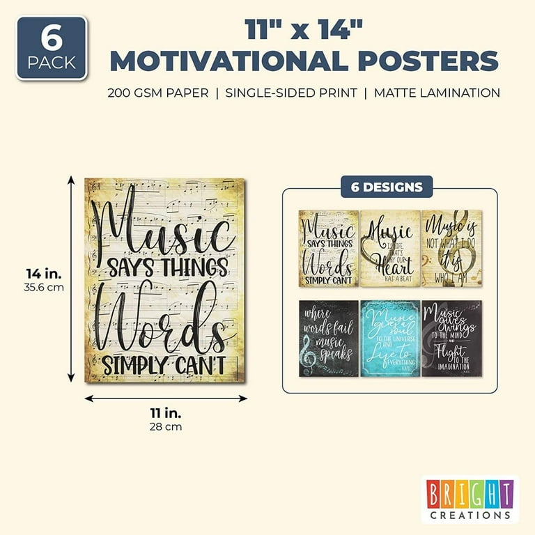 Music Quote Posters