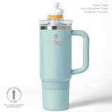 Cirkul 30oz Azure Shimmer Travel StrawSip Tumbler - Walmart.com