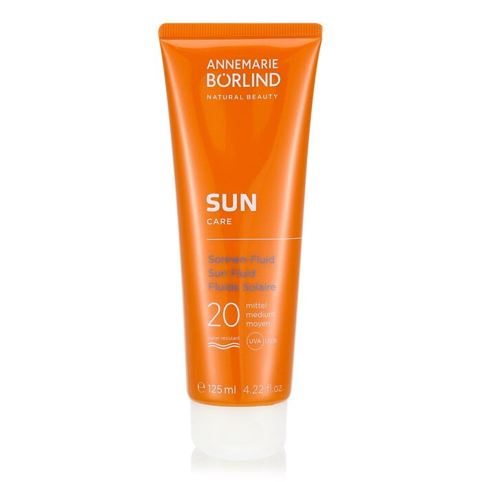 Sun Fluid Sun Care Annemarie Borlind SPF 20 resistente al agua | Bodega ...