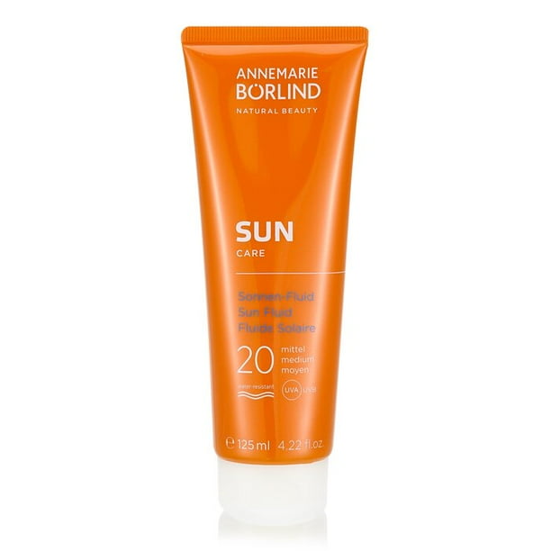 Sun Fluid Sun Care Annemarie Borlind SPF 20 resistente al agua | Bodega ...