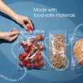 - 8" X 10" (100 Count) 2 Mil Clear Reclosable Zip Plastic Poly Bags ...