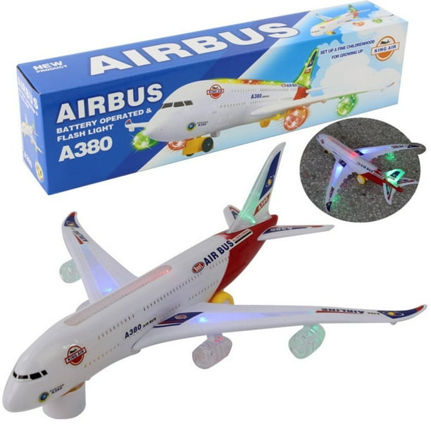AMERTEER X Toysery Airplane Airbus Toy With Beautiful Attractive ...