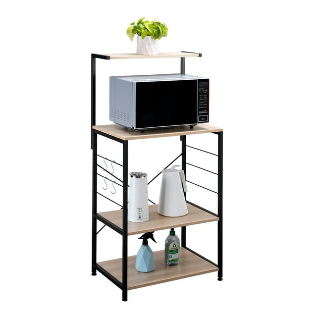 EasingRoom 4-Tier Kitchen Baker's Rack Microwave Storage Stand Shelf ...