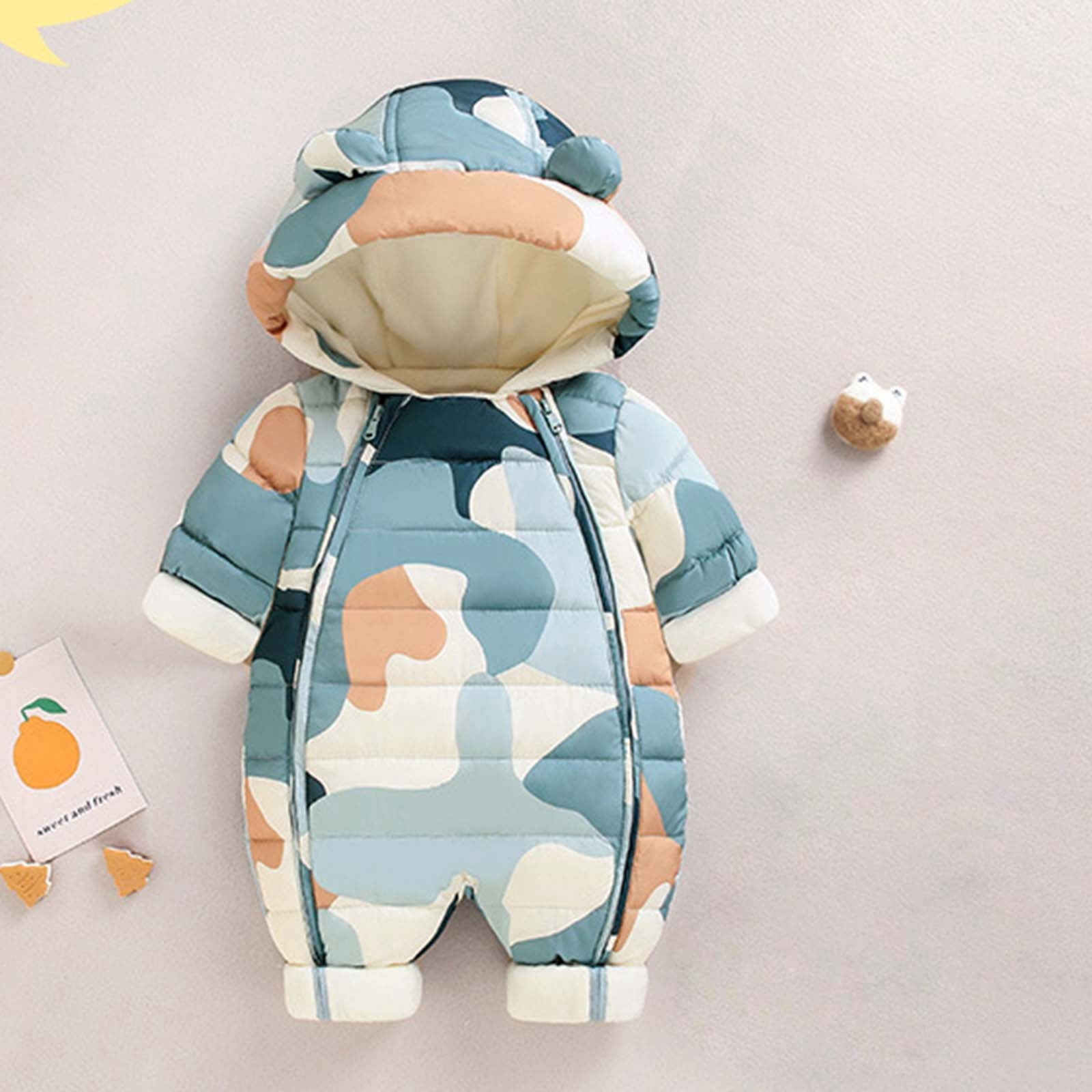 Click here for Wenxiaoo Newborn Winter Coat Toddler Winter Jumpsu... prices