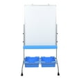 Luxor Mobile Classroom Whiteboard Stand with Wheels, Display & Supply ...