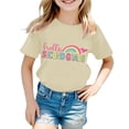 CAIXIA First Day Of School Shirt Boys Girl Kindergarten Pre K First ...