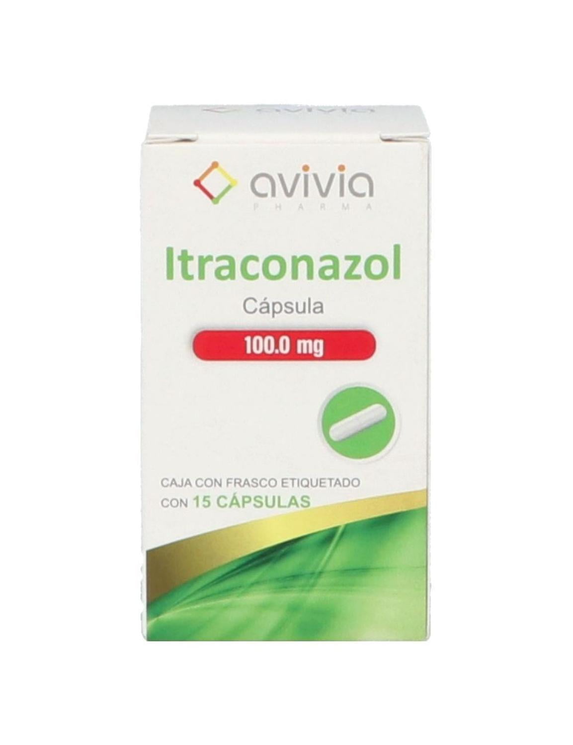 Itraconazol 100 mg Caja Con 15 Cápsulas Itraconazol CAPSULA | Walmart en línea