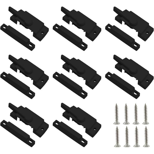 AVEKI Sliding Window Sash Locks 4 Pack Cam Sash Locks for Double Hung ...