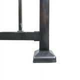 Xcel Fence Aspen Style 3-Rail Steel Fence Gate for Outdoor Garden ...