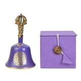 Violet Crown Chakra Tibetan Bell (Note B) - 5.5 Inches H x 3 Inches D ...