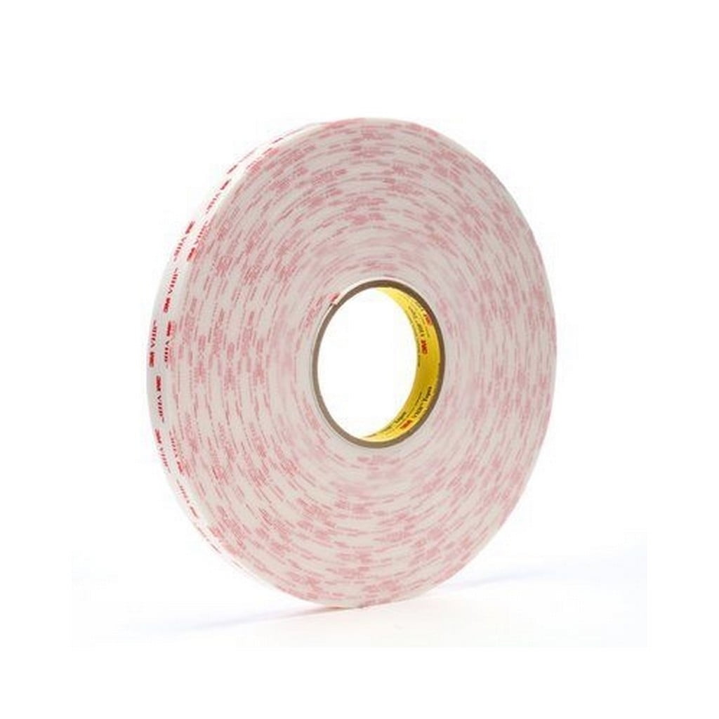 3M 4950 Vhb& Tape White 3/4" X 5 Yard Roll (45 Mil) - Walmart.com