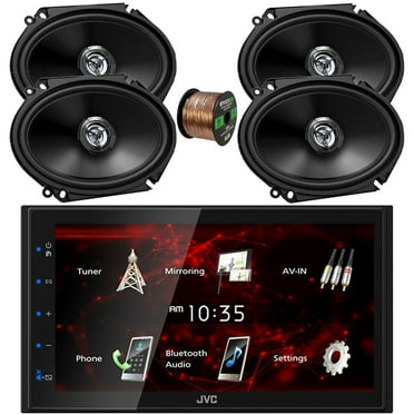 JVC Double DIN 6.8" Touchscreen HDMI/WiFi Bluetooth USB Digital ...