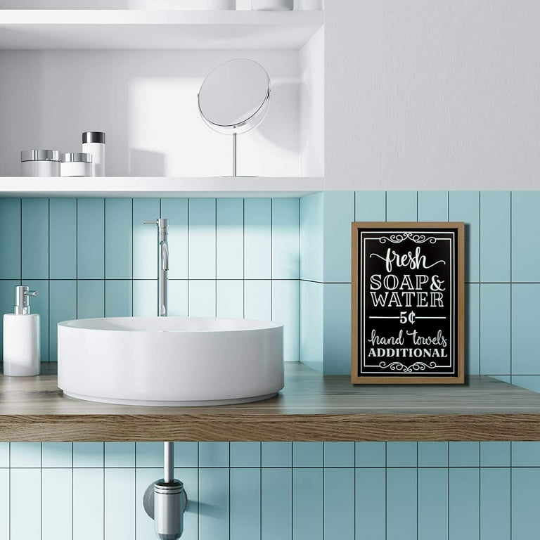 Vintage Bathroom Signs For Home