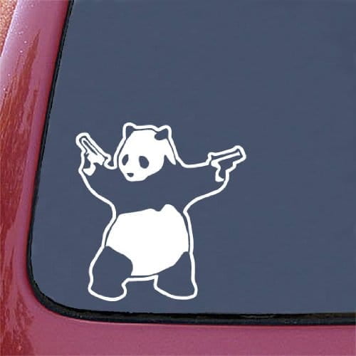 Panda Bears With Guns