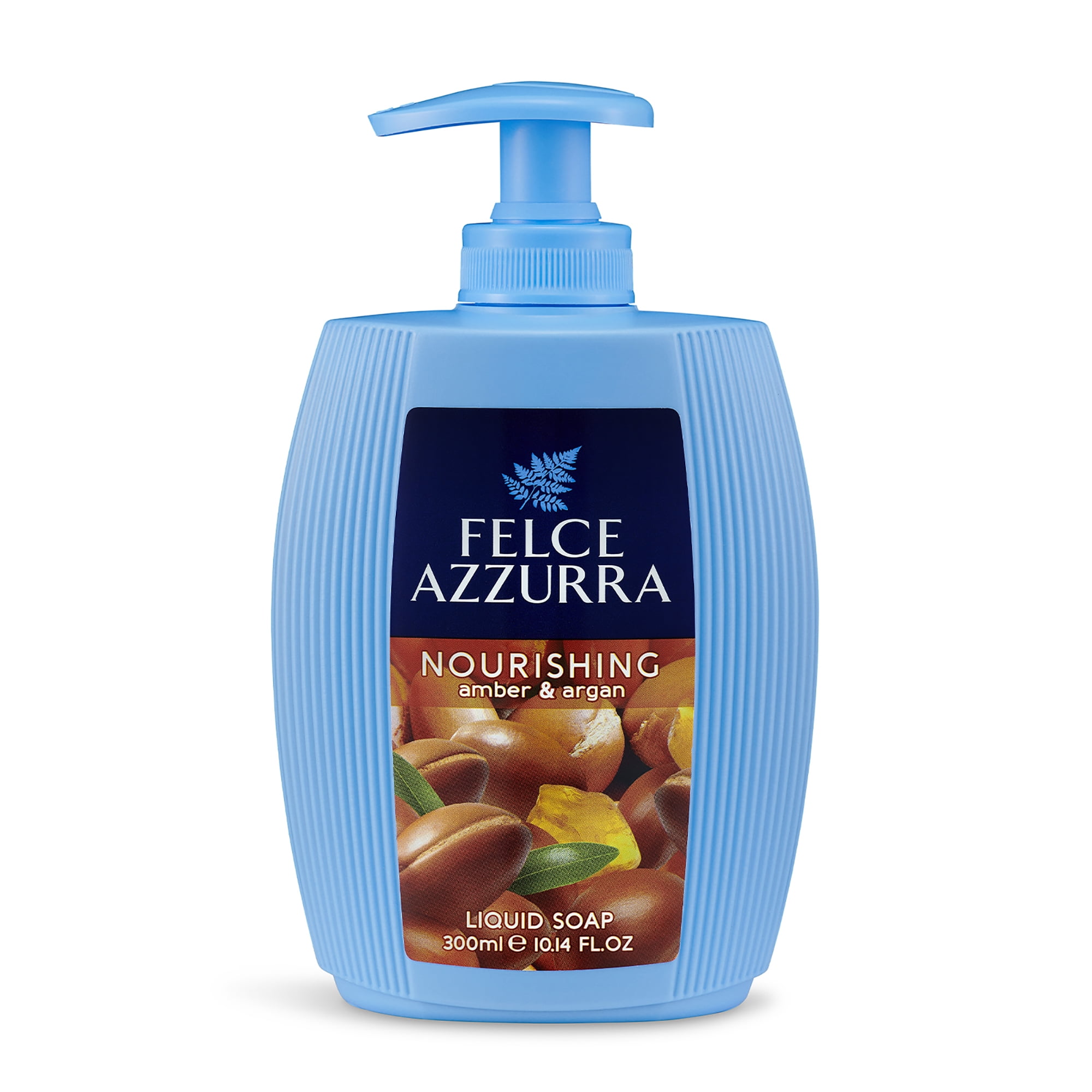 Felce Azzurra Amber and Argan Liquid Soap, Scented Hand Soap, 10.14 oz ...