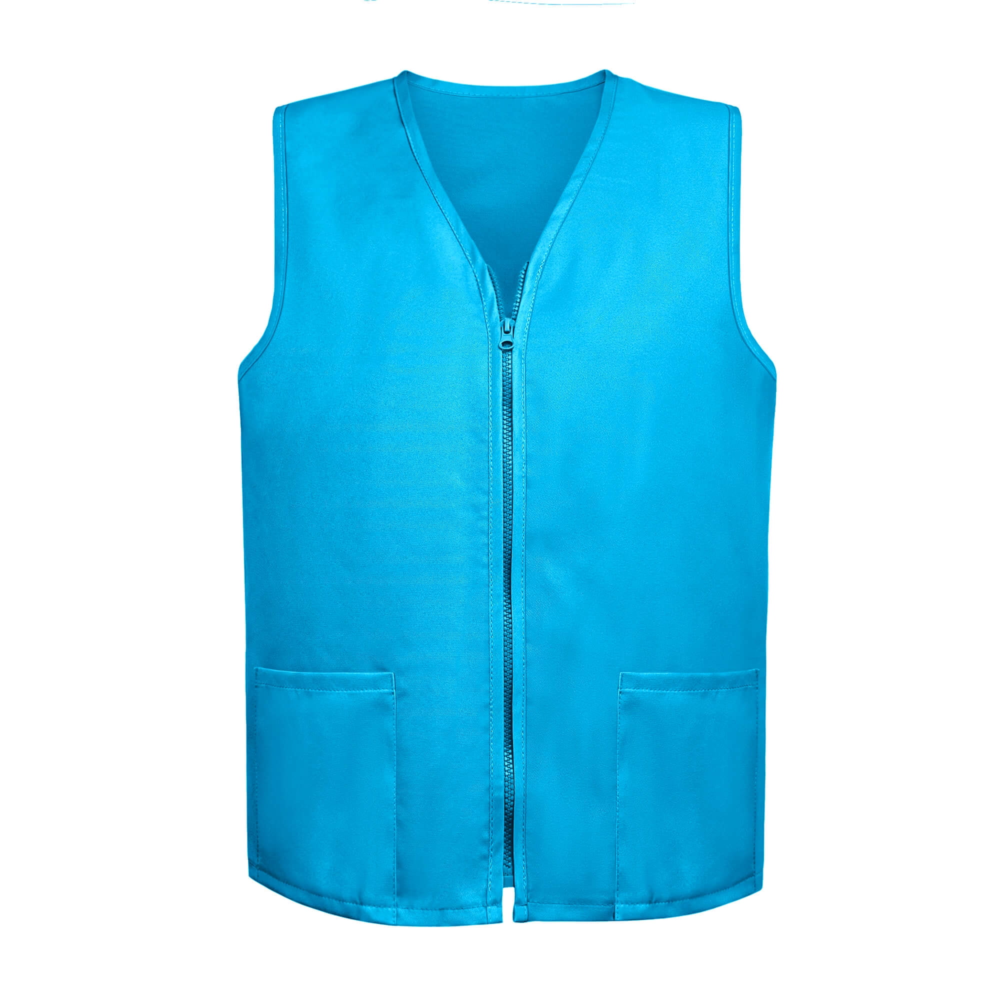 TOPTIE Adult Volunteer Work Vest Event Supermarket Apron Vests - Light ...