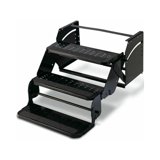 Stromberg Carlson SMFP-3200L Flexco Steps - 24" W Triple Step, 9" Rise - Walmart.com