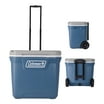 Coleman 316 Series 60QT Portable Rolling Hard Chest Wheeled Cooler ...