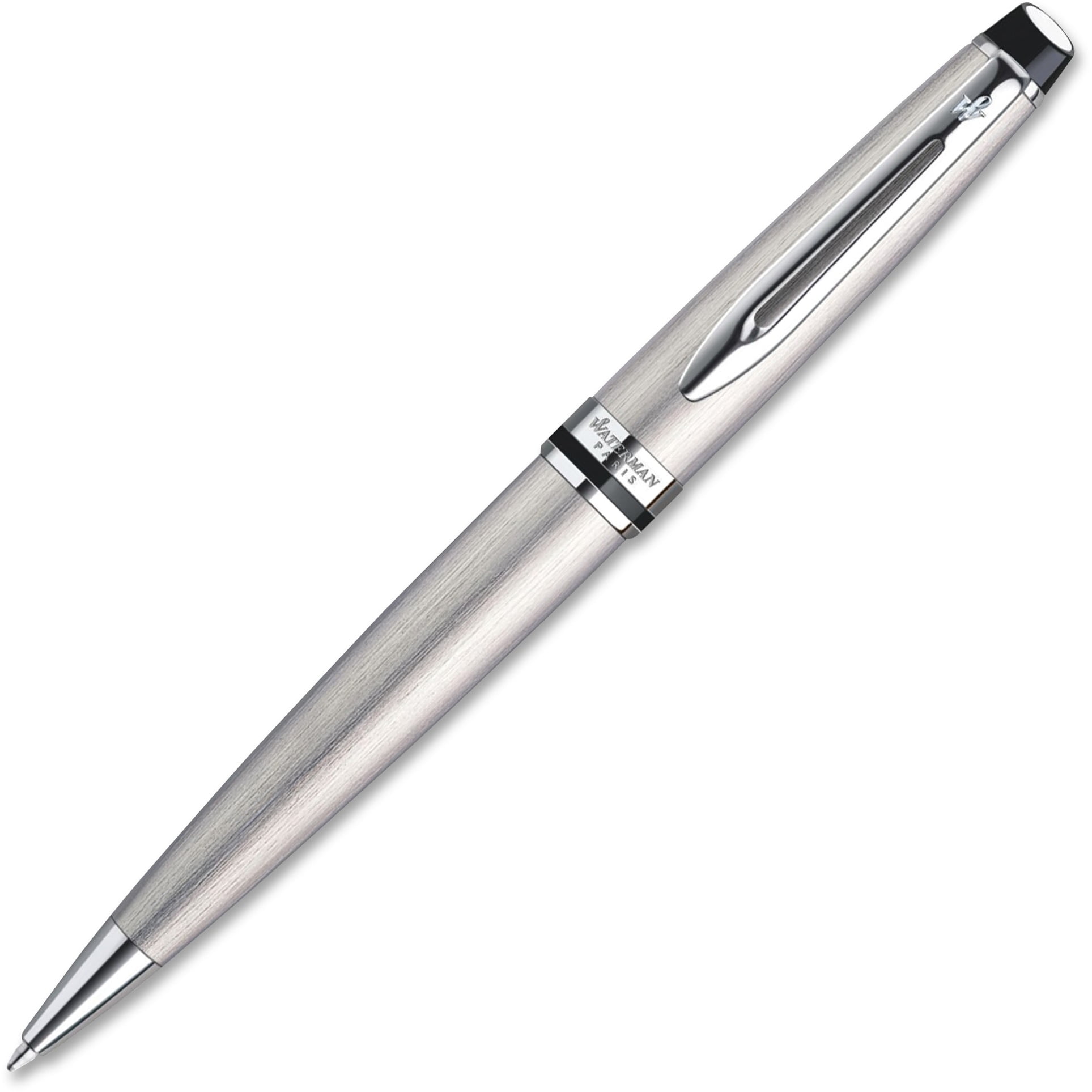 Waterman Pen Ballpoint 2-4/5"Wx6-9/10"Lx1-3/5"H STST S0952100 - Walmart.com