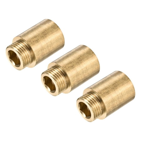 Laiton Extension Tuyau Raccord 30mm G1/2 Femelle Ã G1/2 MÃ¢le Fil RÃ©ducteur Accouplement ...