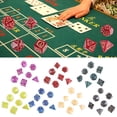 7Pcs Dragon Pattern Acrylics Polyhedral Dices Replacement Role Playing ...