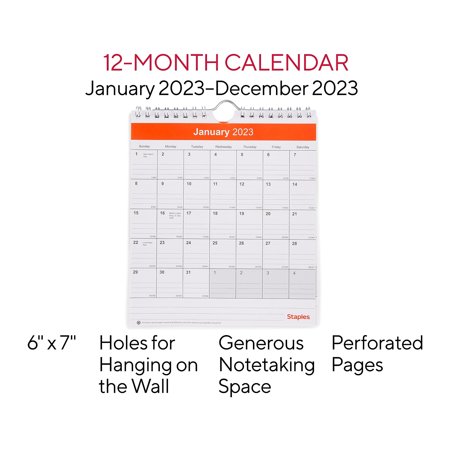 Staples 2023 Calendars 2023 Calendar Staples 2023 Calendars 2023 Calendar
