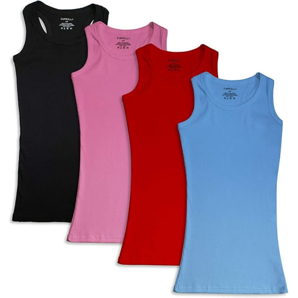 Cotton Ribbed Tank Tops