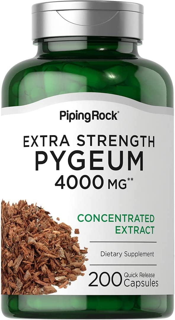 Extra Strength Pygeum 4000 mg | 200 Capsules | by Piping Rock - Walmart.com