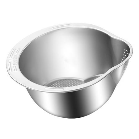 Rice Washing Filter Strainer Basket Drain Basin for Cleaning Rice ...
