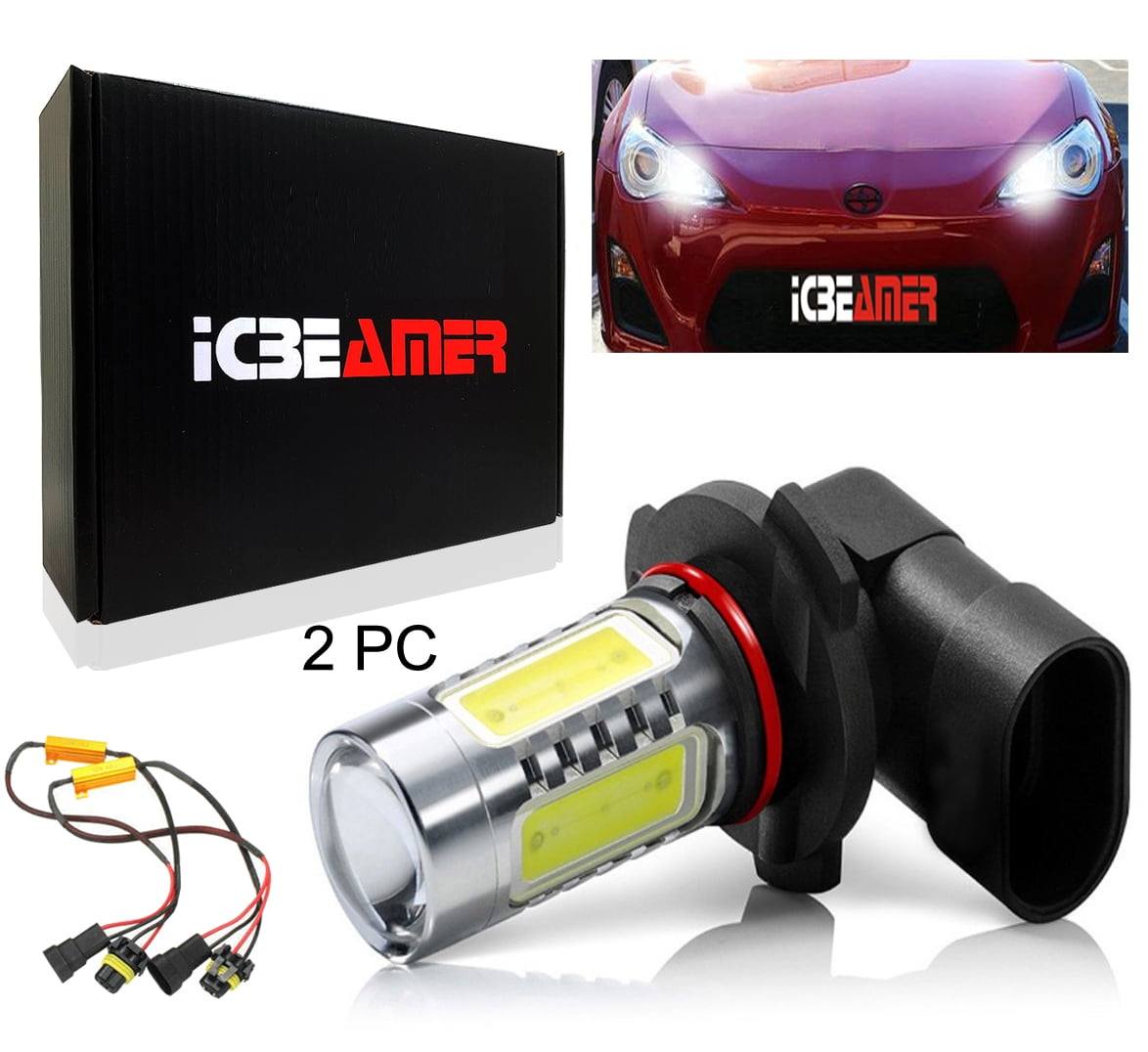 ICBEAMER 9005 HB3 12V 11W Q5 COB LED Plasma Projector lens 11W High ...