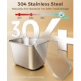Bento Boxes Plastic Outer Steel Inner 8 Removable Compartments Portable ...