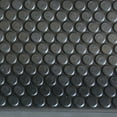 Rubber-Cal "Coin-Grip" Non-Slip Rubber Tread Stair Mats (6 Pack), Black ...