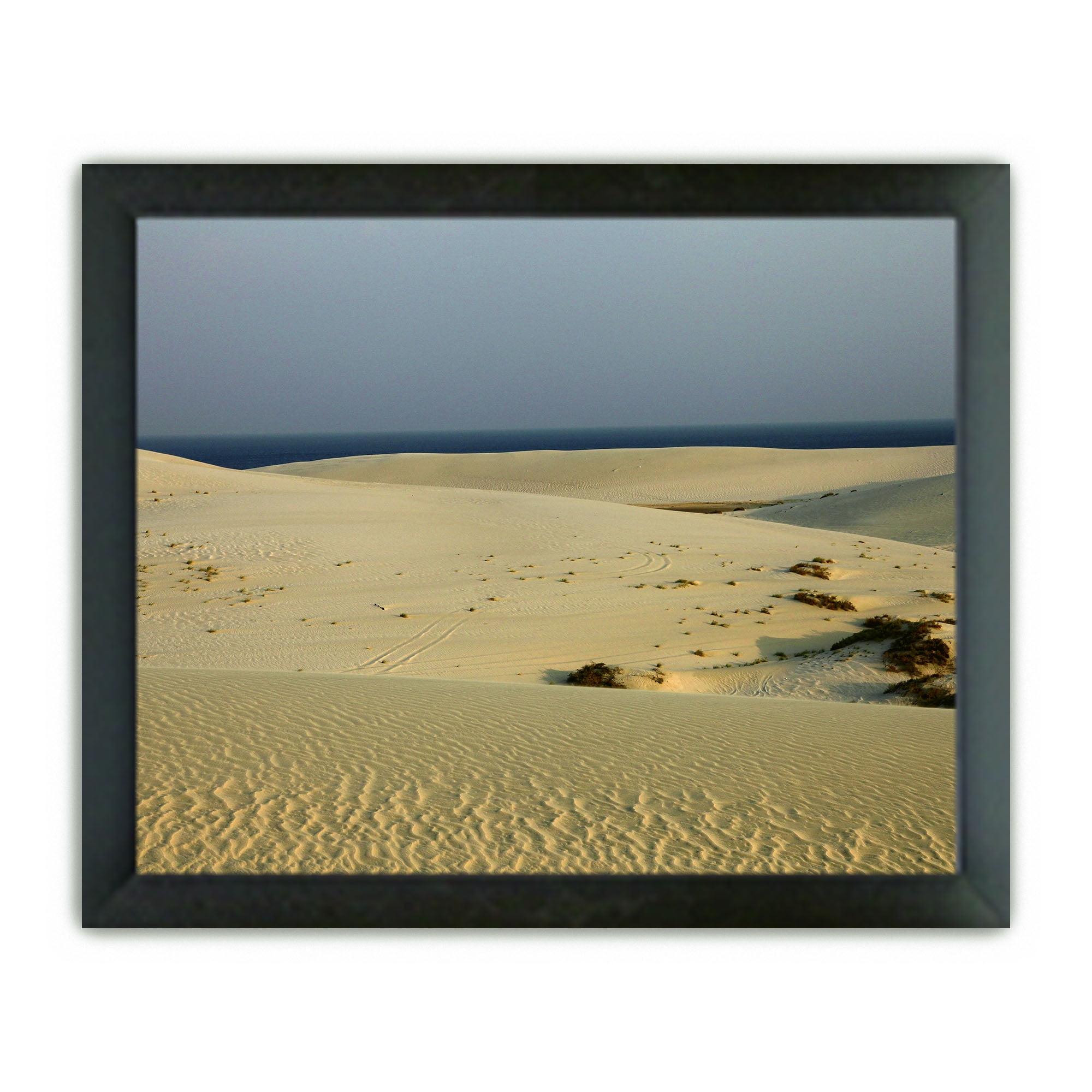 Khor al Udaid, Qatar Desert 13"x16" Framed Photo (Finished Size ...