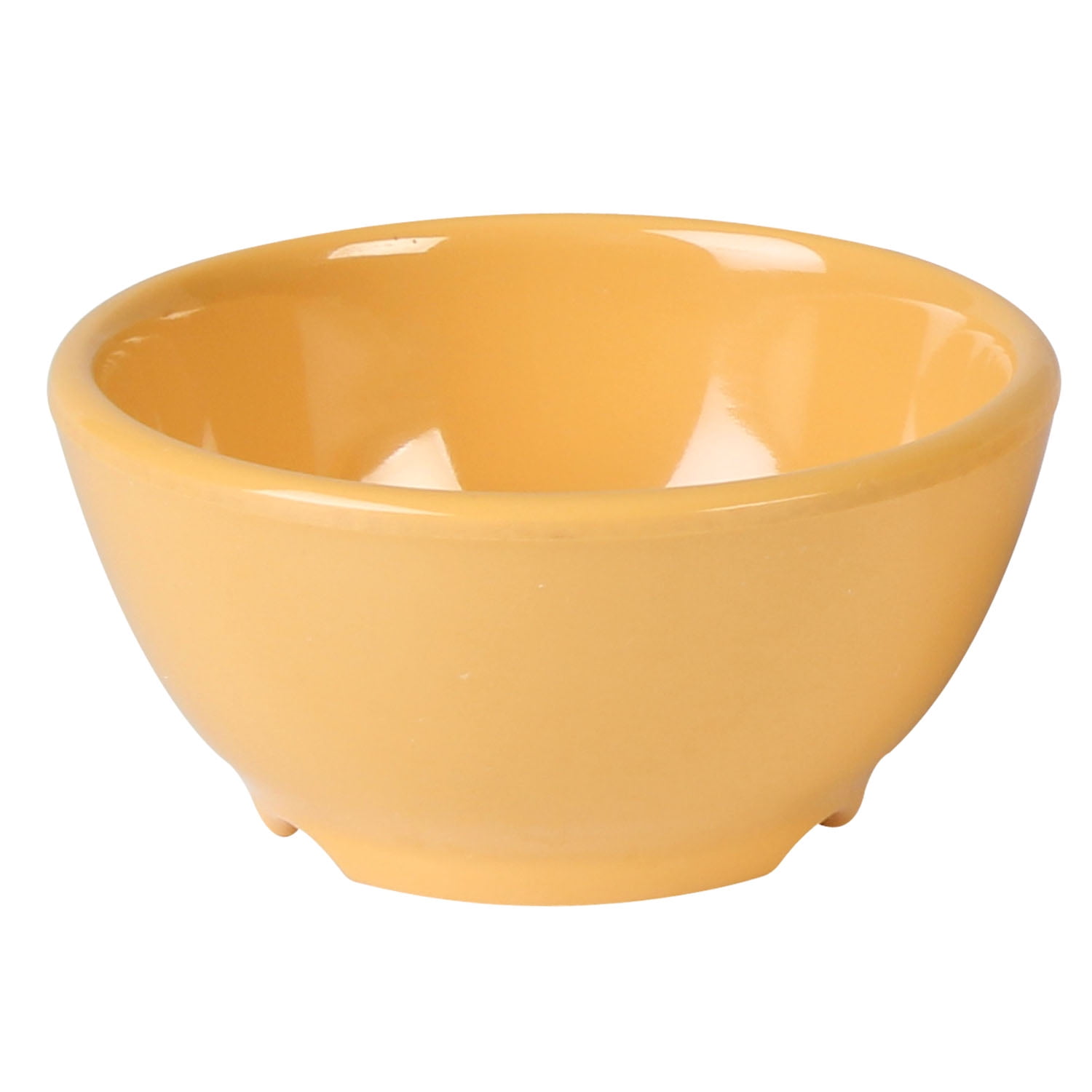 Excellante Color Yellow Melamine Dinnerware Collection 4.68 Inch Soup ...